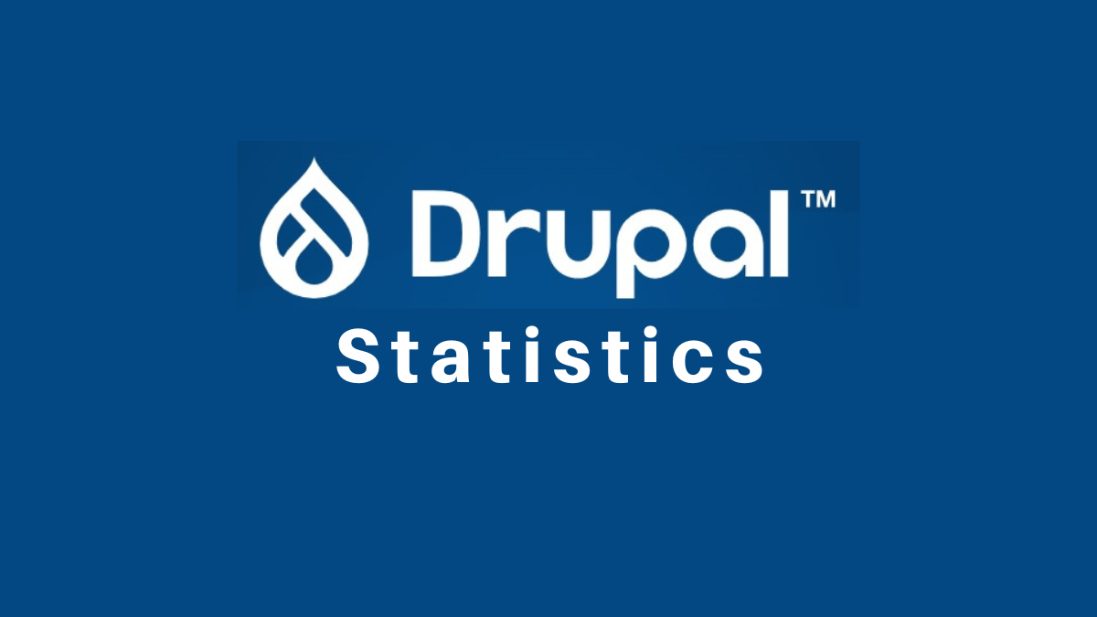 Drupal Statistics 2023 - Users, Usage, WordPress VS. Drupal