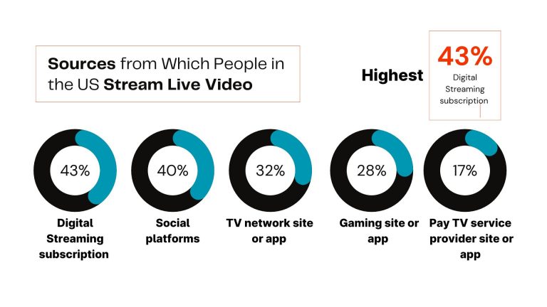 Streaming Statistics - By Platform, Demographic and Region