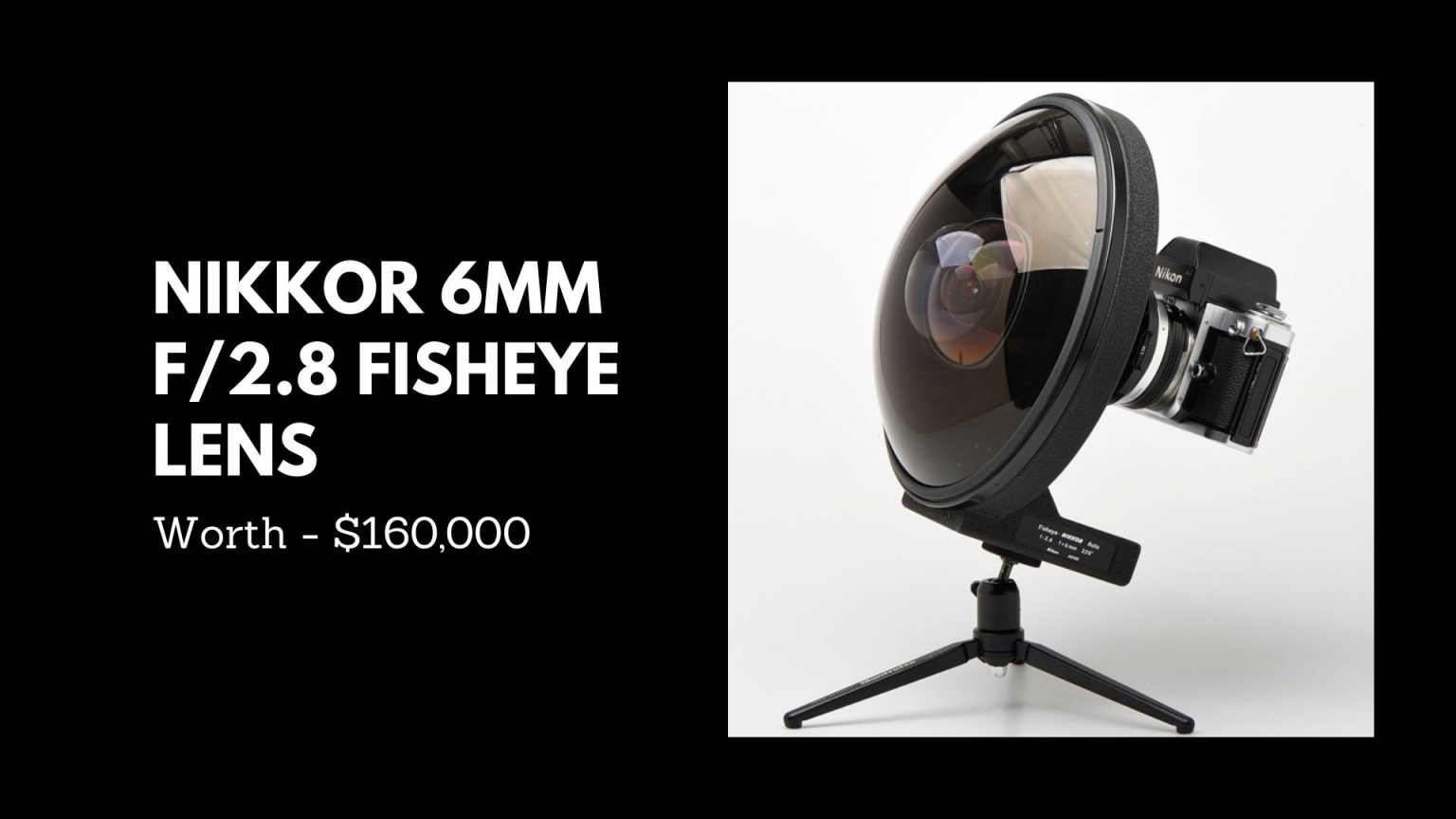 Top 10 Most Expensive Camera Lenses In The World
