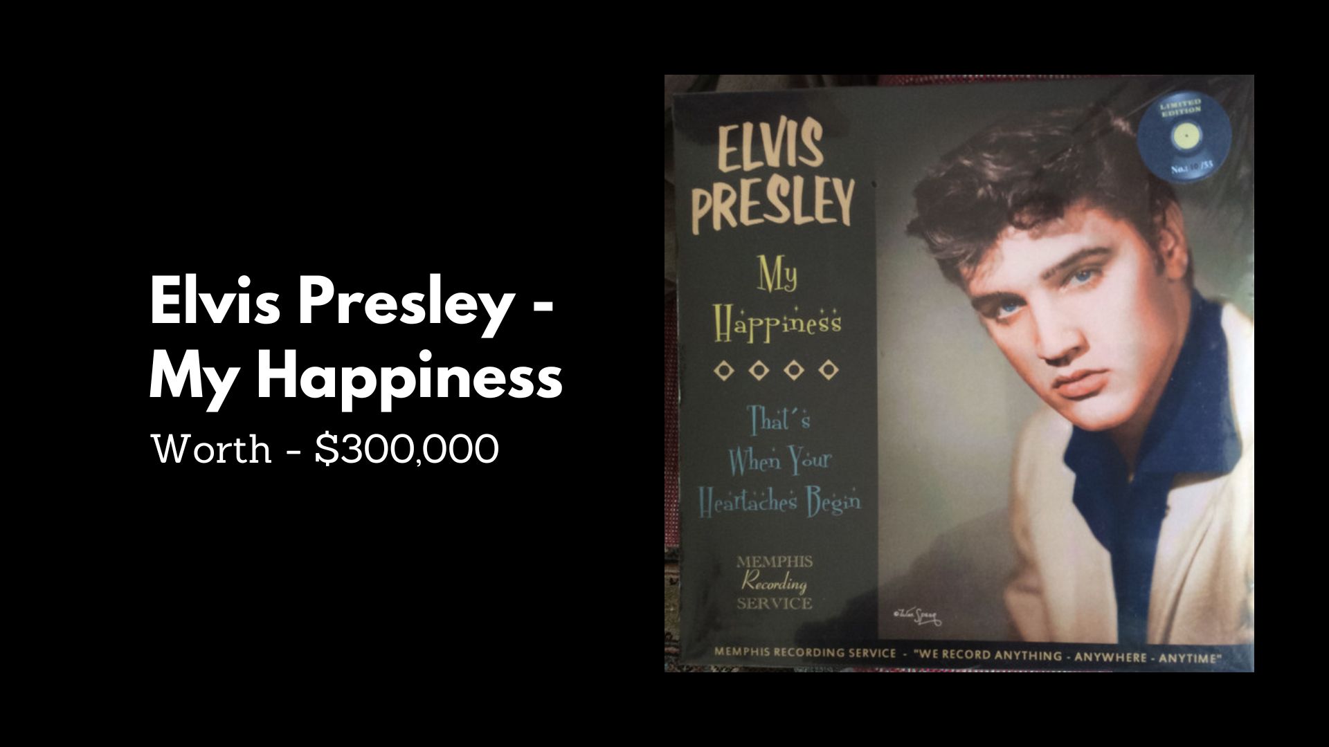 Top 10 Most Expensive Vinyl Records In The World