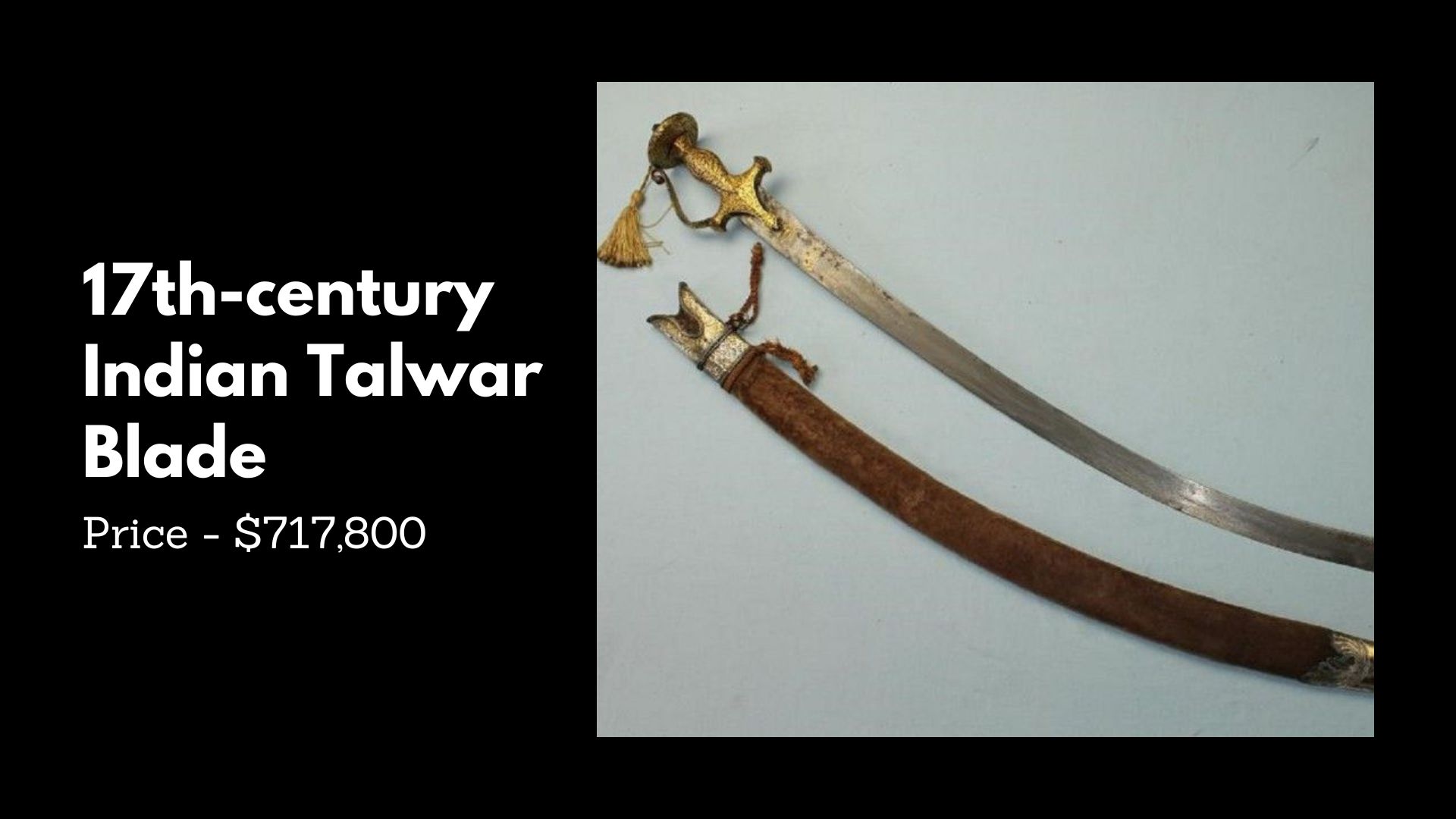 Top 10 Most Expensive Swords In The World
