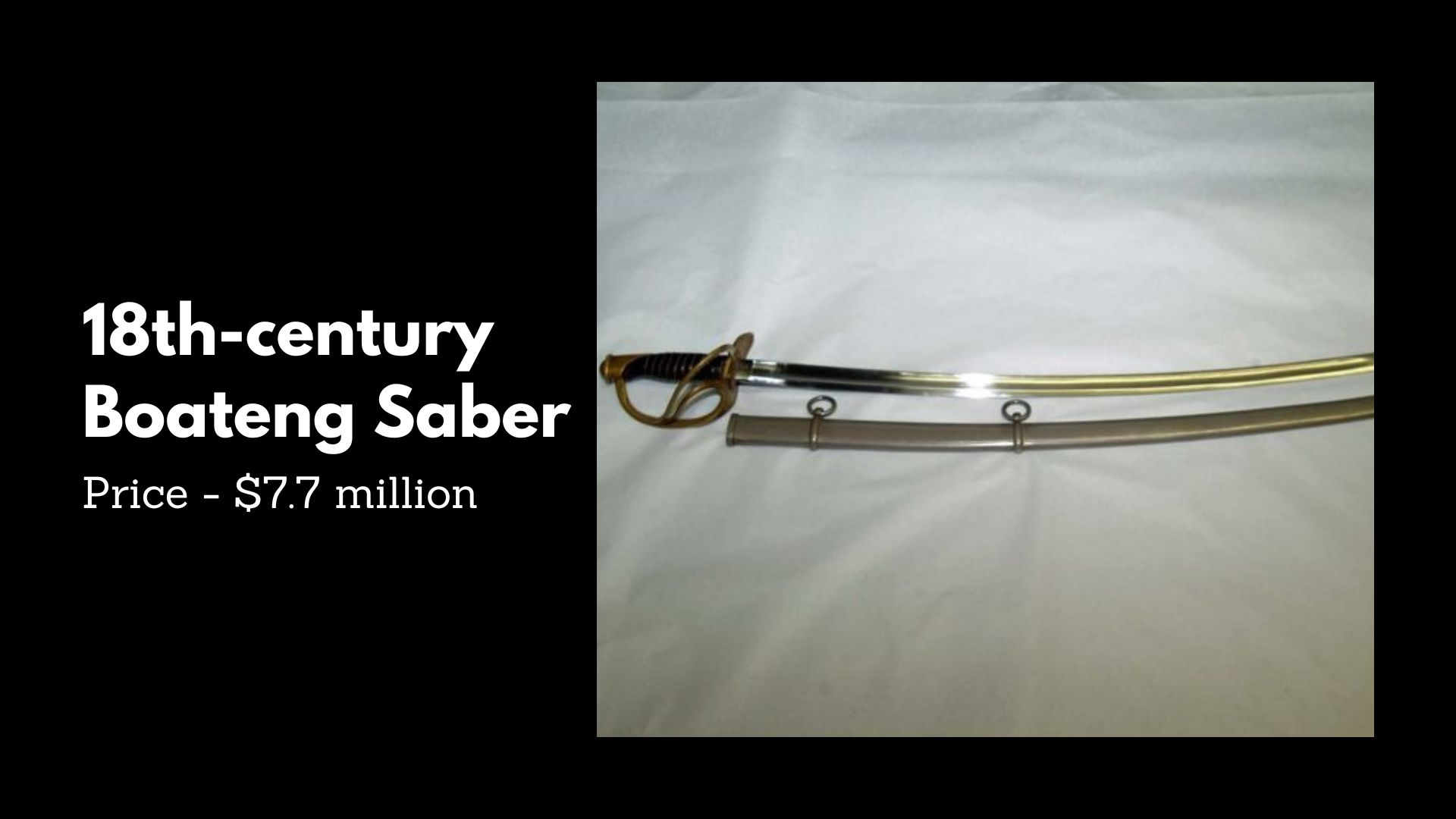Top 10 Most Expensive Swords In The World
