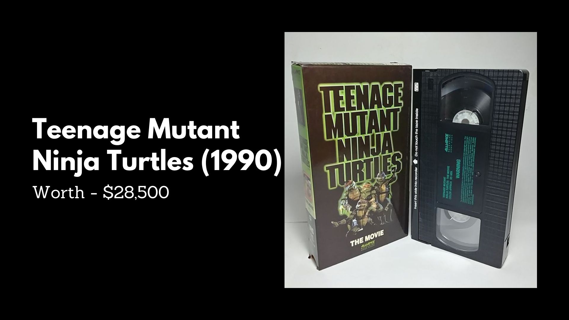 Top 10 Most Expensive VHS Tapes In The World